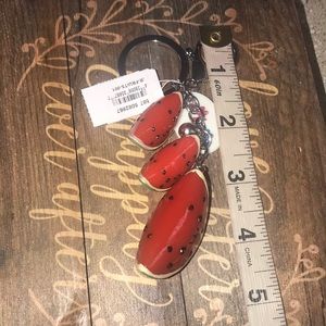 jelly jolly london | Accessories | Nwt Watermelon Smiley Faces Keychain ...